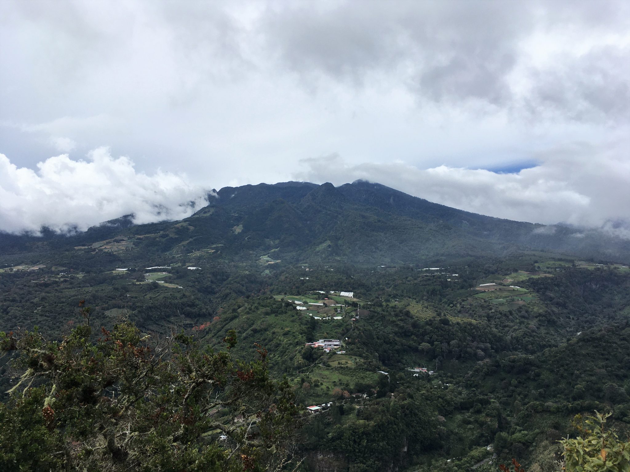 Three countries, three volcanoes